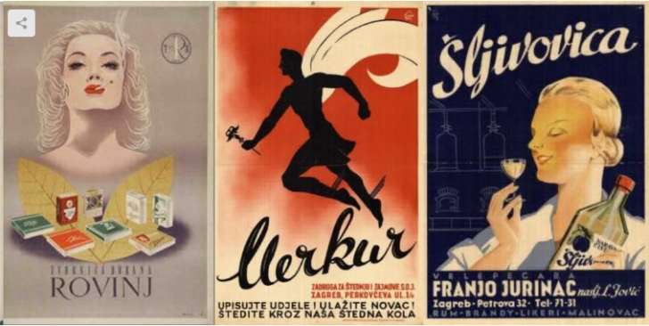 Beautiful Vintage Ads From Yugoslavia, Some Of The Designs Will ...