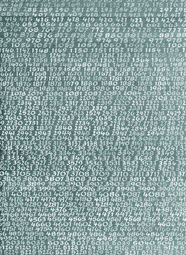 The Polish Artist Roman Opalka Spent Half Of His Life Painting From 1 ...